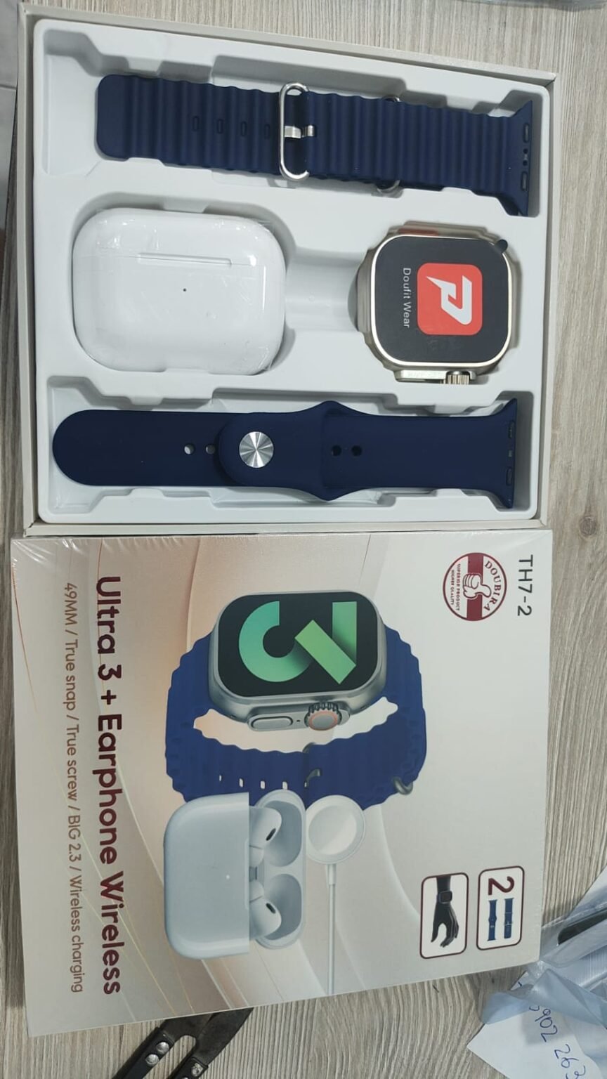 Reloj Smartwatch ULTRA 3 + Earphones - Relojes por Mayor - Mayorista de ...